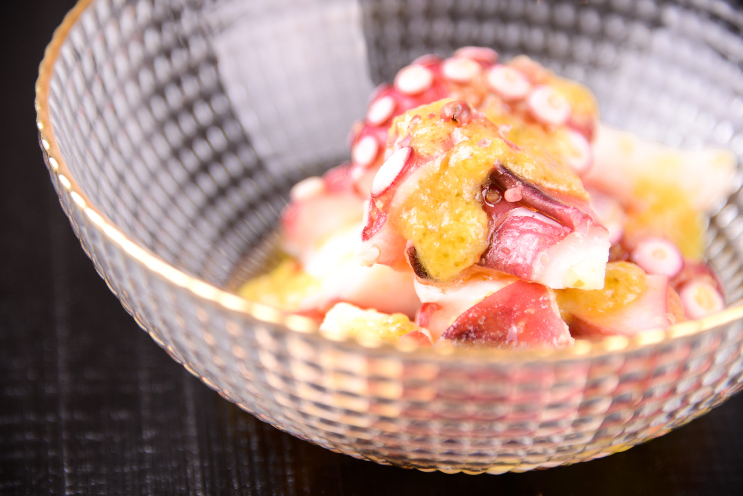 Octopus Tapas Served with Olive Oil and Yuzu Pepper – Kinjirushi Wasabi ...